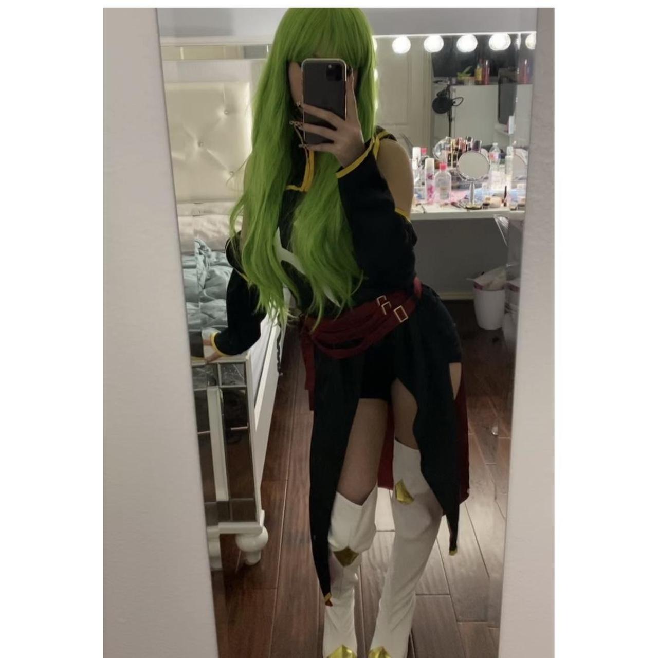 cc c2 cosplay code geass size small comes with wig,... - Depop