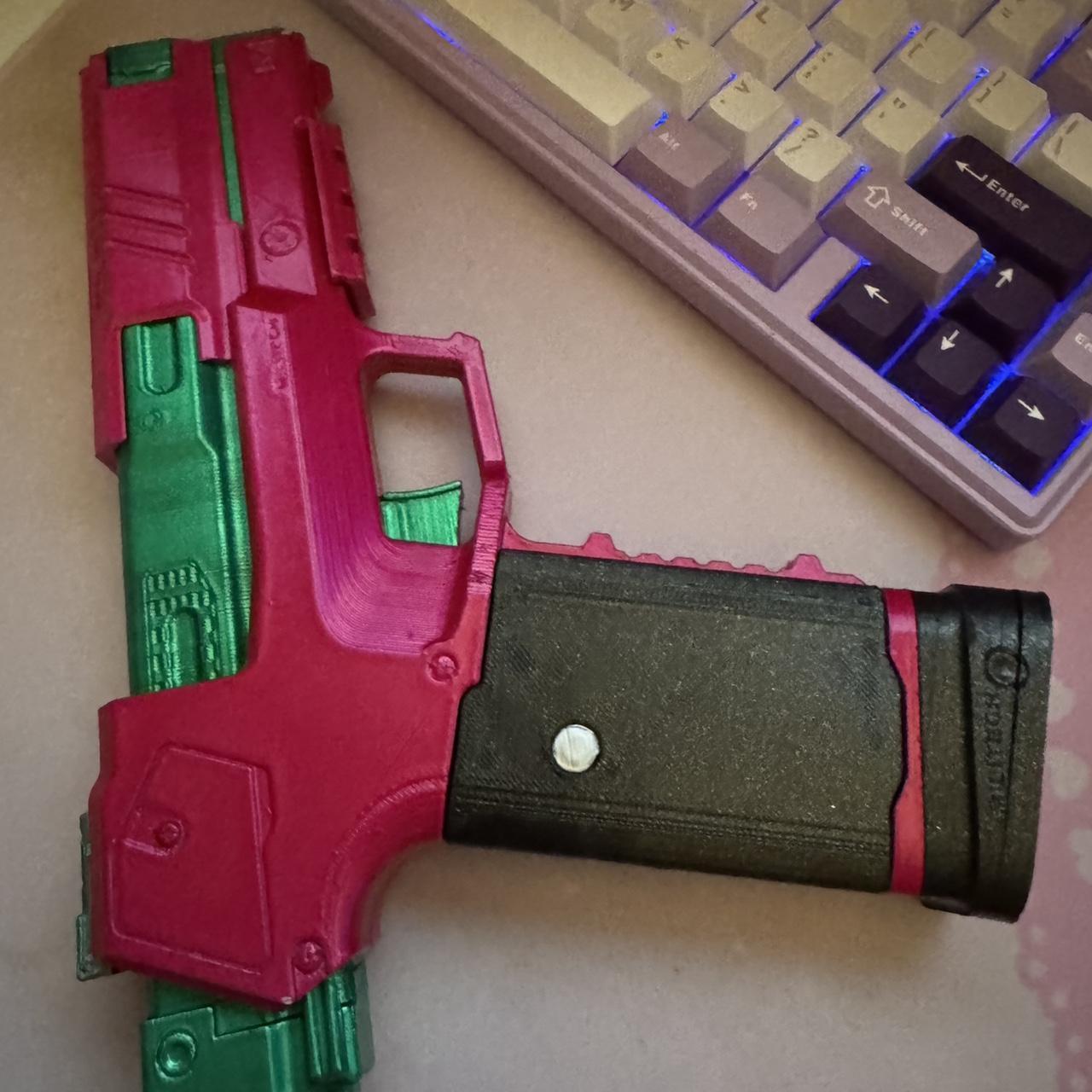 rebecca cosplay gun prop cyberpunk... | Depop