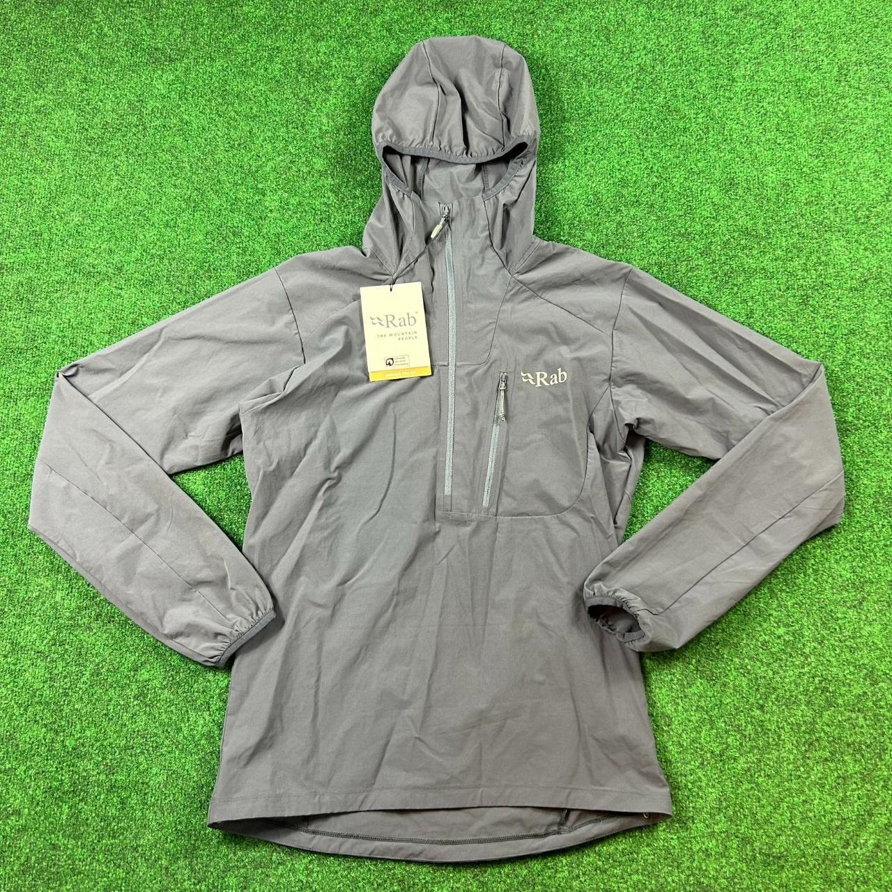 RAB Borealis Men's Pull-On Windbreaker Steel 2020... - Depop