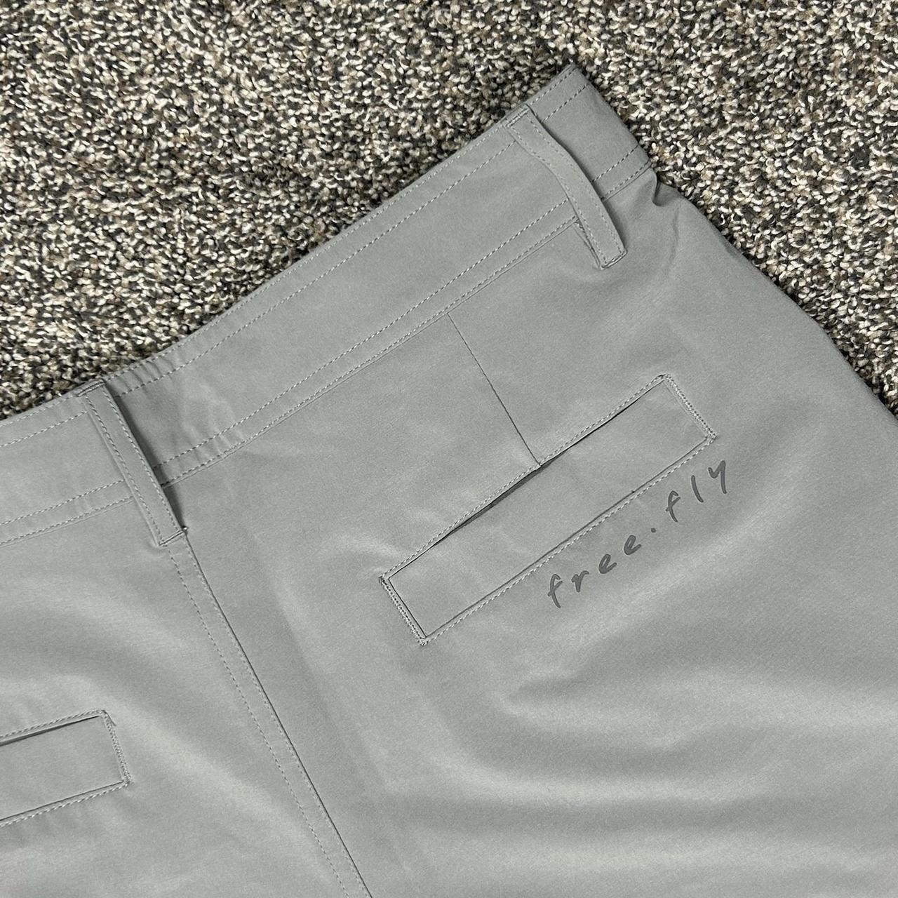 Free Fly Utility Chino Short Mens 30 Light Gray Flat... | Depop