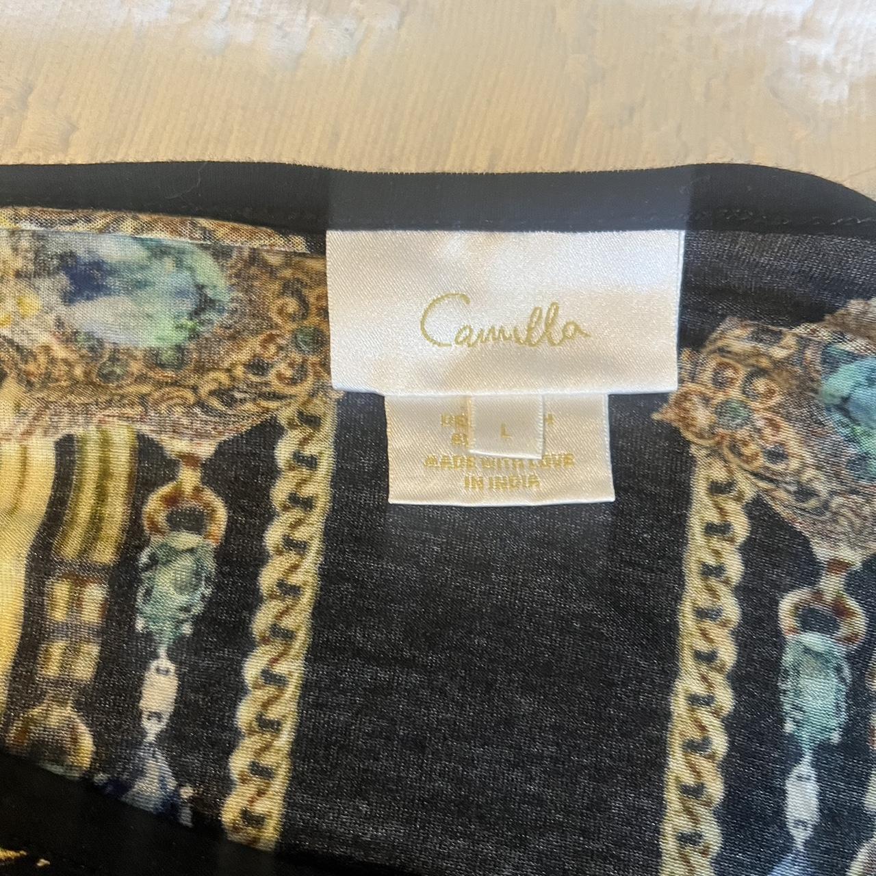 Camilla T shirt size large - Depop
