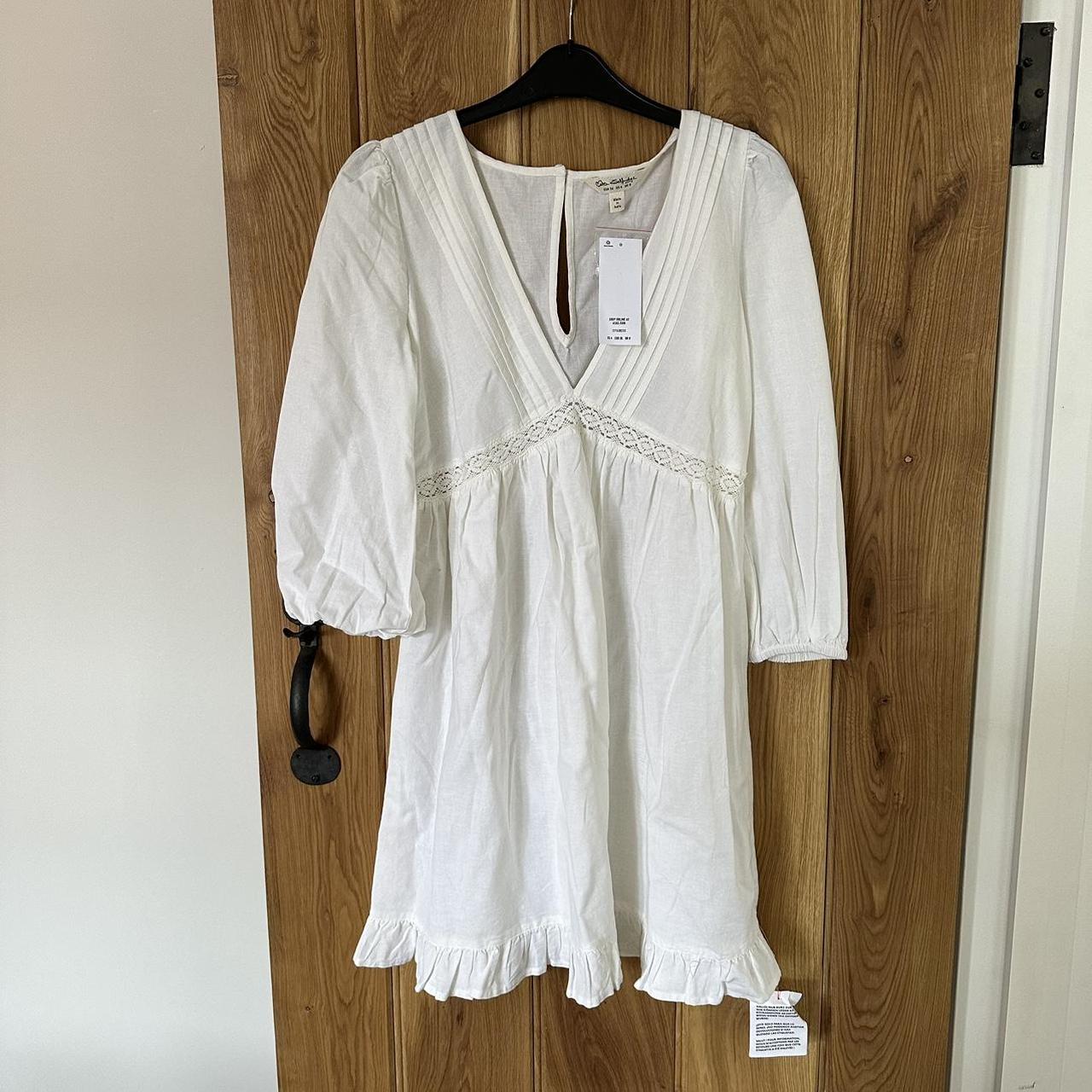 White miss selfridges dress size 8 - Depop