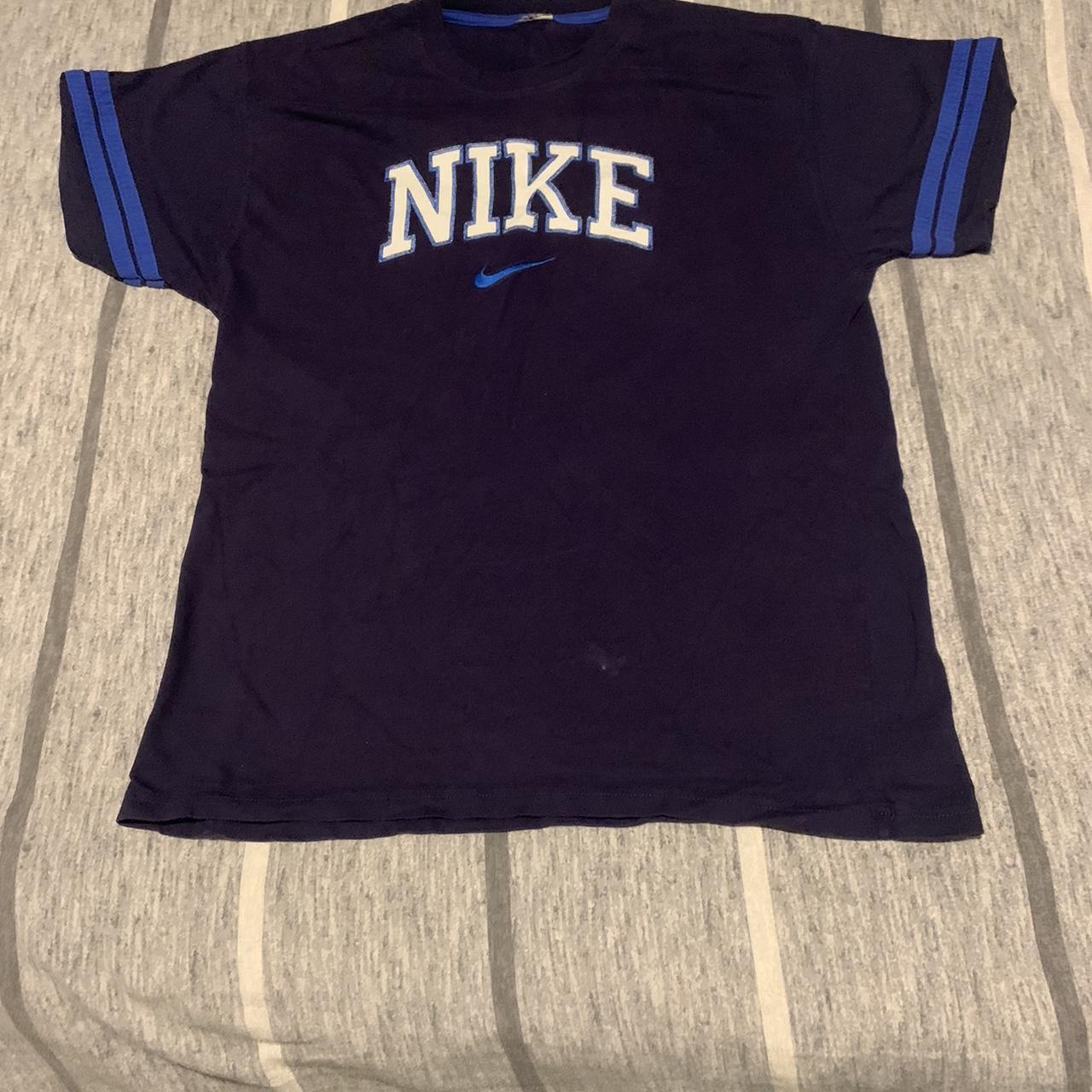 Men’s Nike retro t shirt, medium but fits oversized,... - Depop