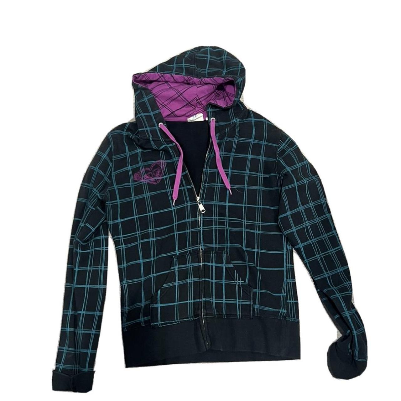 Women’s grunge roxy zip up Women’s medium Mma... - Depop