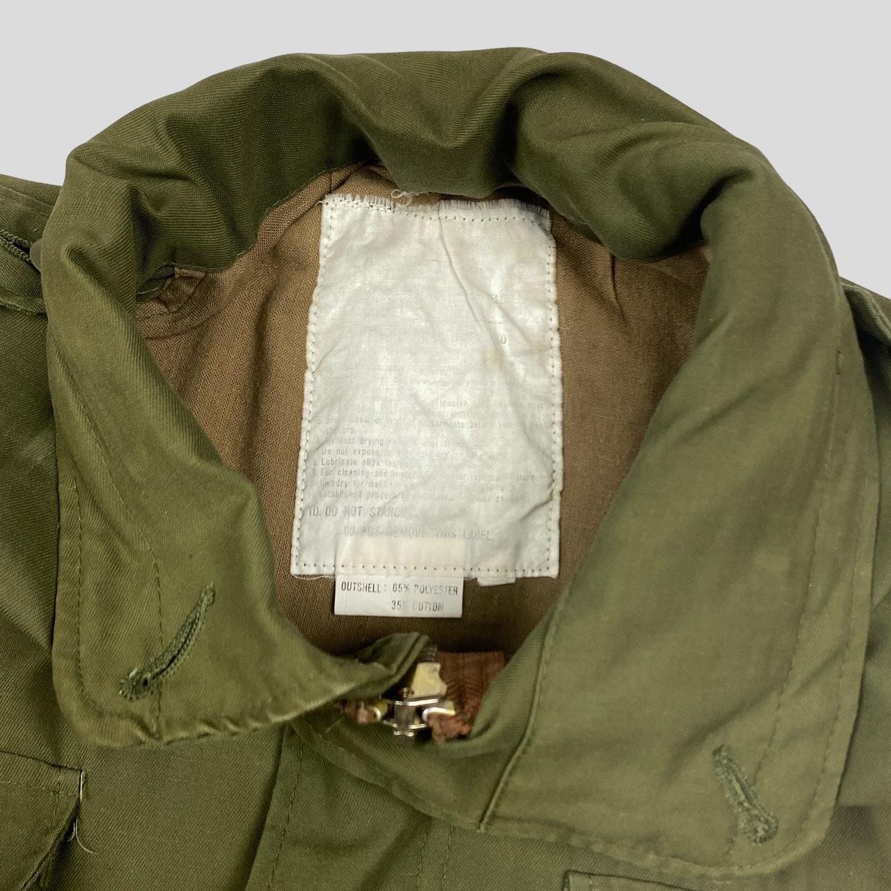 Vintage US Army M65 Field Jacket Green colour way,... - Depop