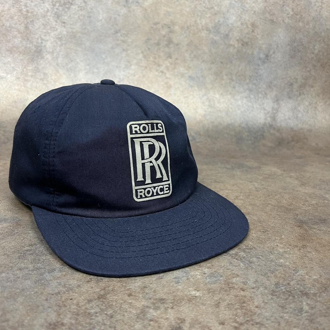 Vintage Rolls Royce Cap Navy colour, amazing cap I... - Depop