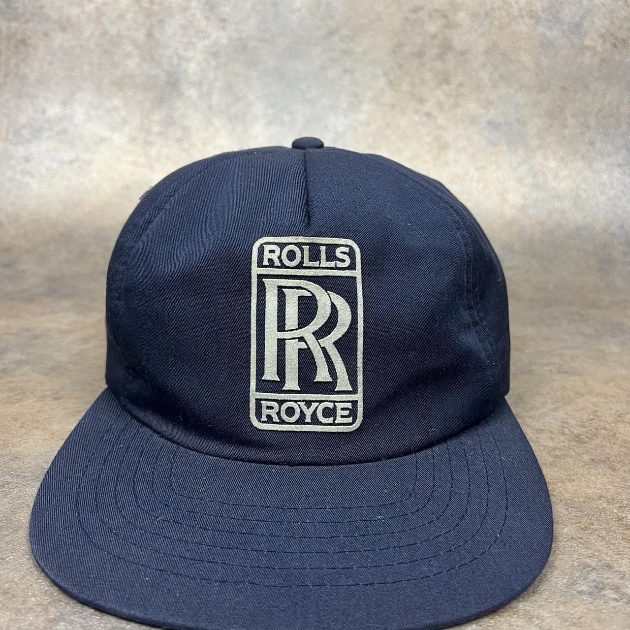 Vintage Rolls Royce Cap Navy colour, amazing cap I... - Depop