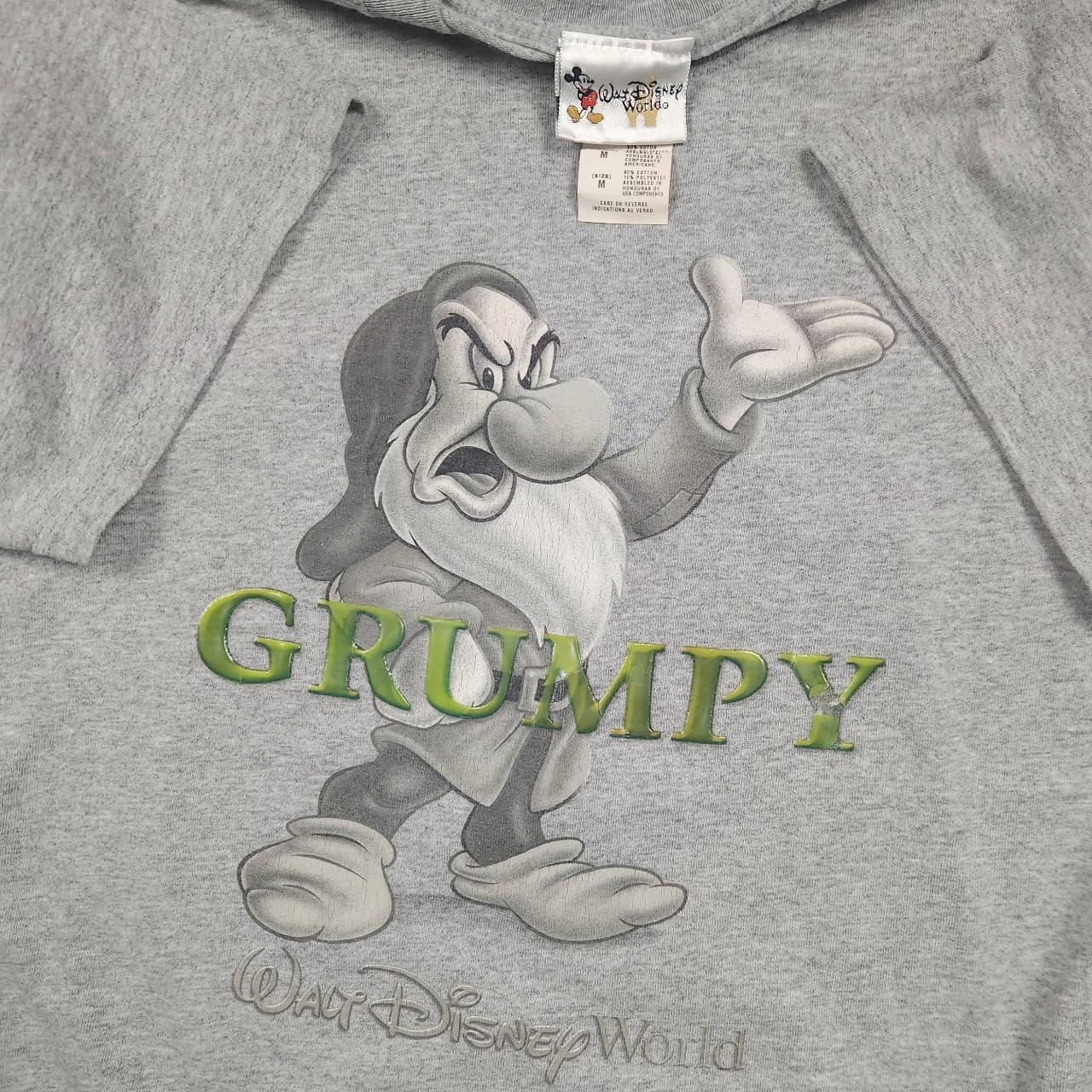 Vintage Disney Grumpy Tee Grey colour, great piece... - Depop
