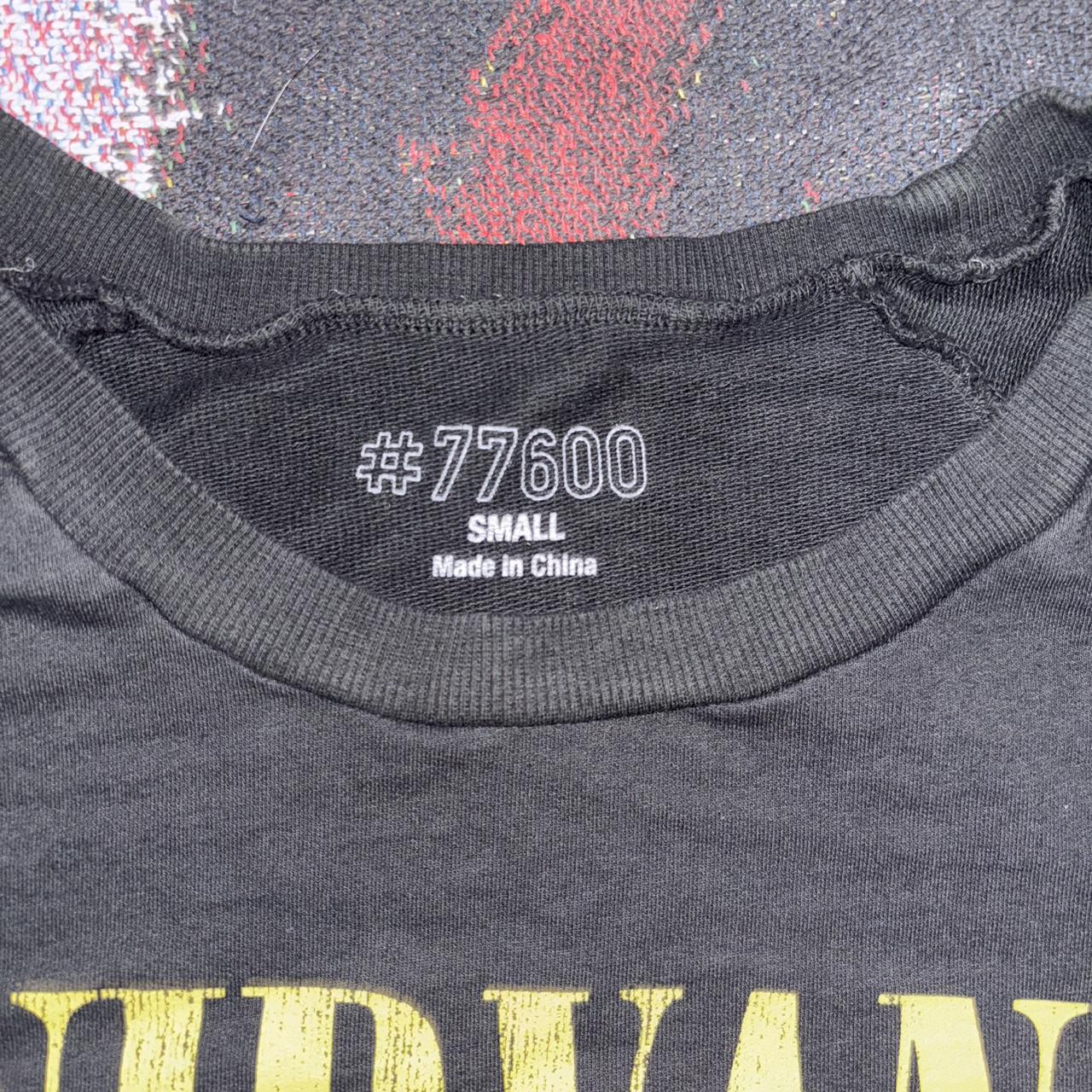 2011 Nirvana Flower Sniffin Classic Logo CrewNeck | Depop