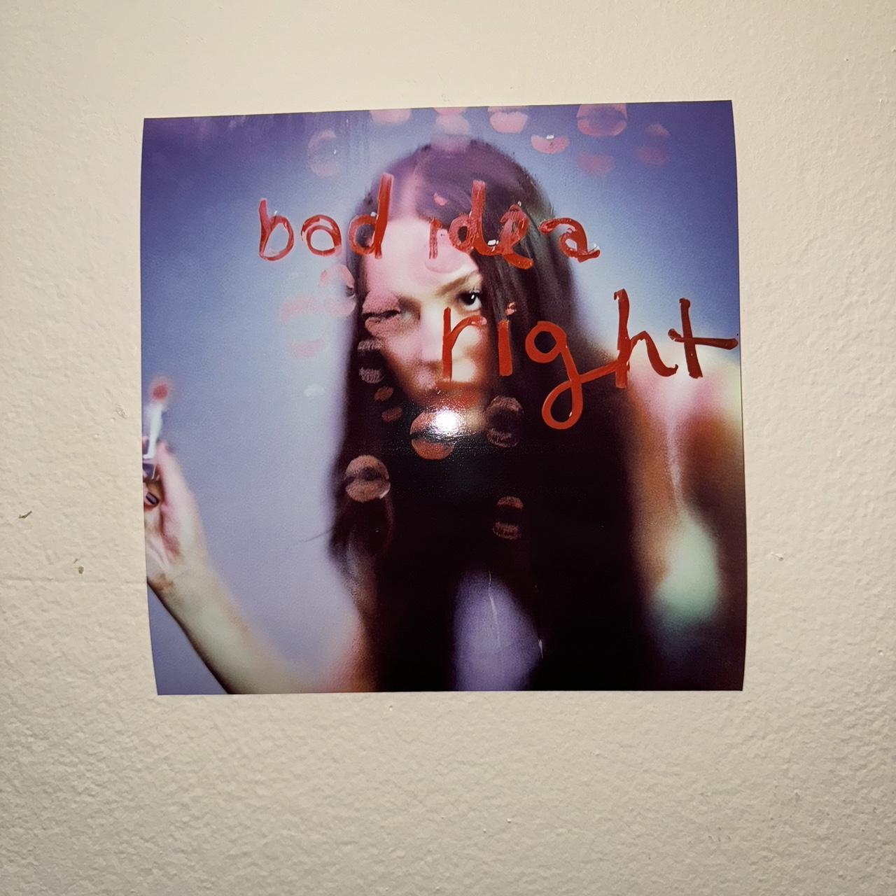Olivia Rodrigo - Bad Idea Right? 8.5 by 11 PRINTS - Depop
