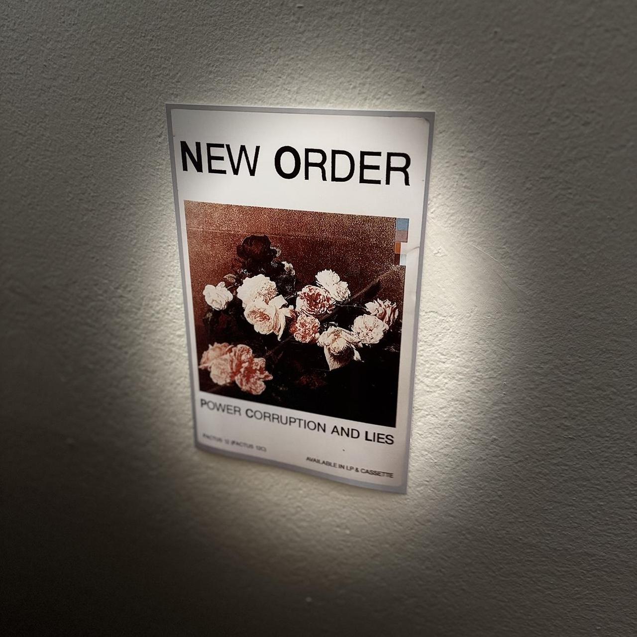Bring the iconic album cover of New Order's 'Power,... - Depop