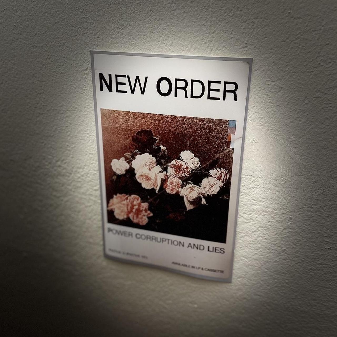 Bring the iconic album cover of New Order's 'Power,... - Depop