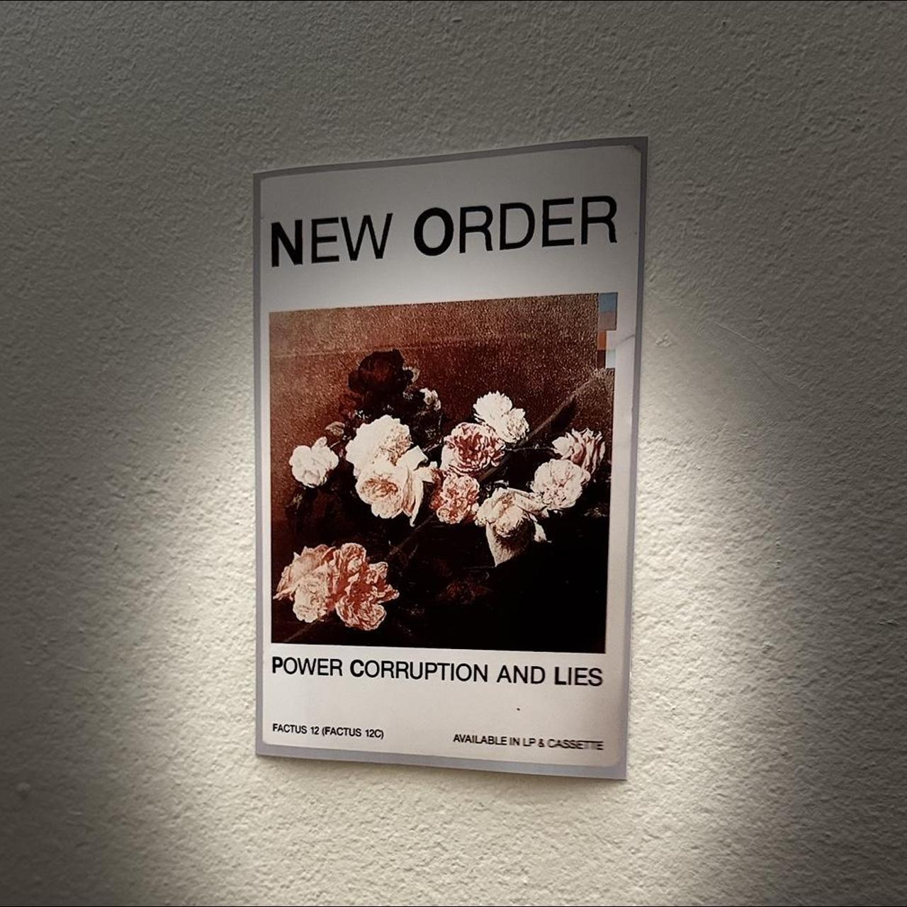 Bring the iconic album cover of New Order's 'Power,... - Depop