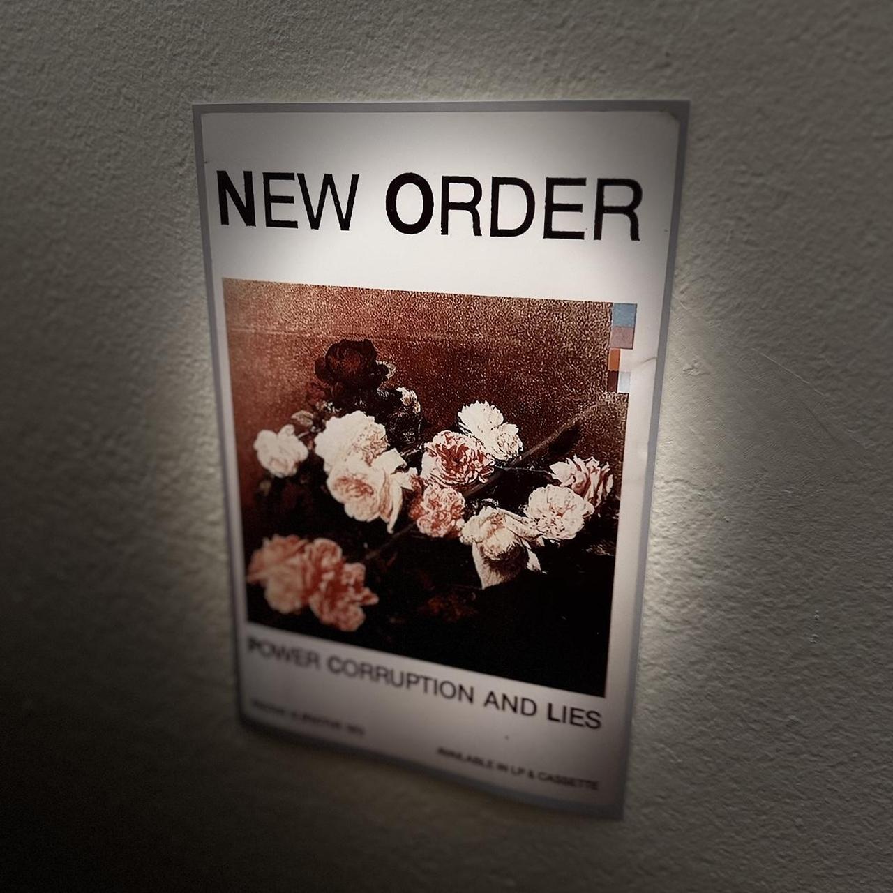 Bring the iconic album cover of New Order's 'Power,... - Depop