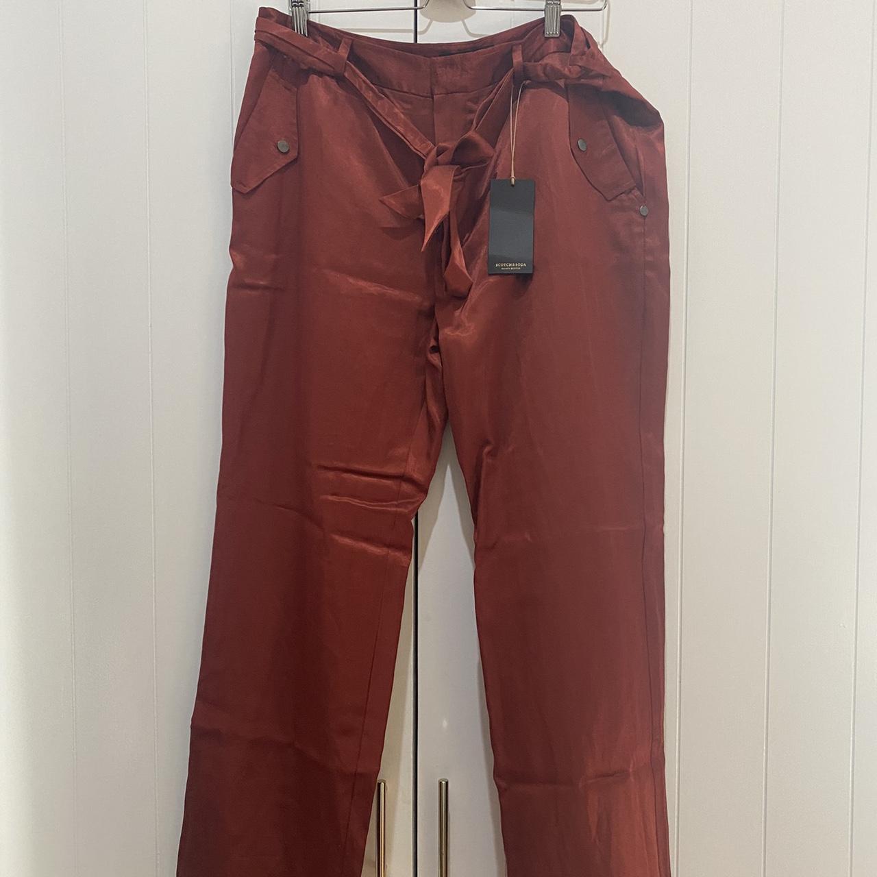 Scotch and Soda - Red Pants. Size XL (US size 12-14)... - Depop