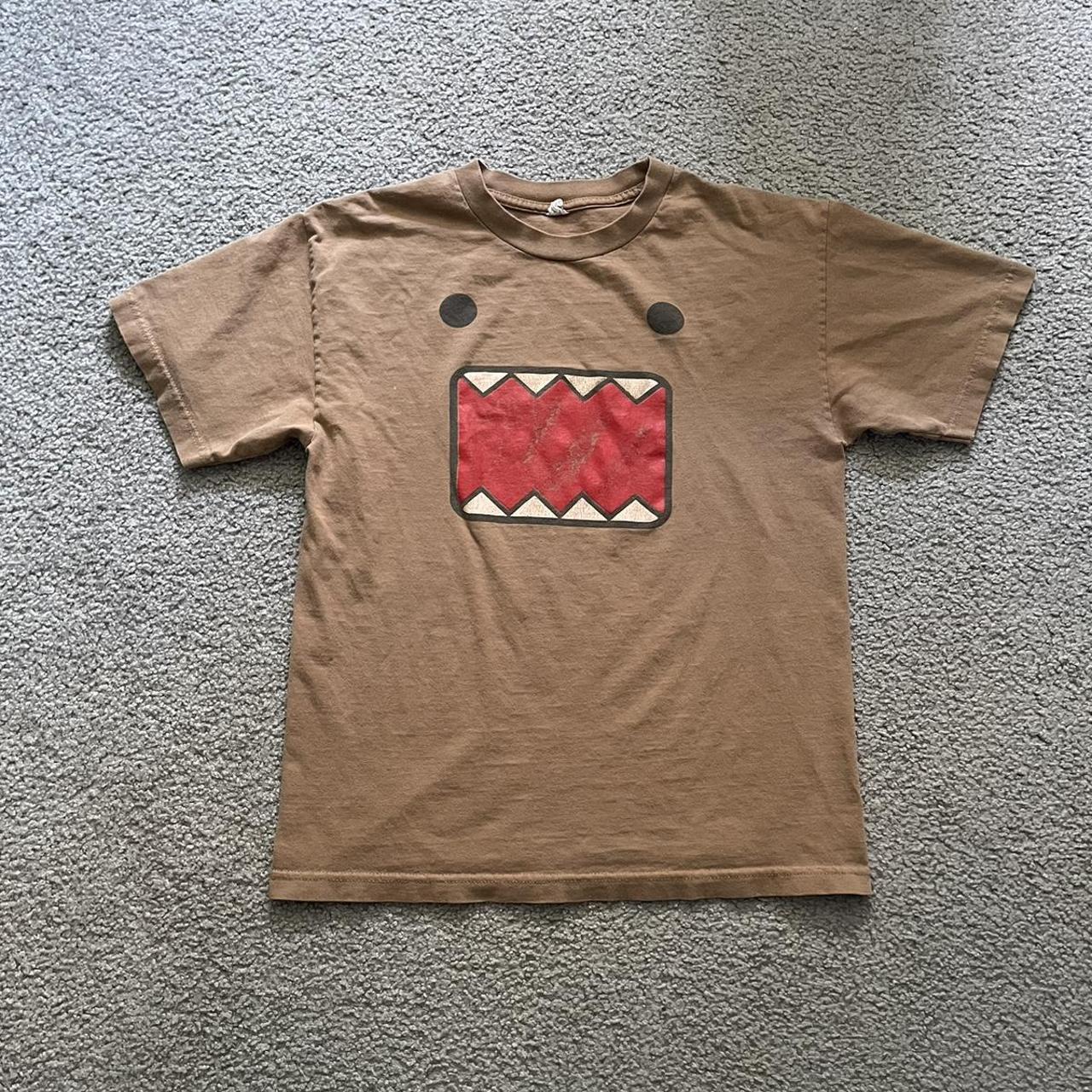 2000s domo face t shirt size medium fits unisex... - Depop