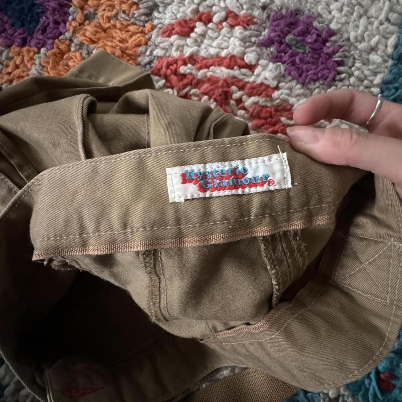 insane japanese tokyo hysteric glamour khaki utility... - Depop