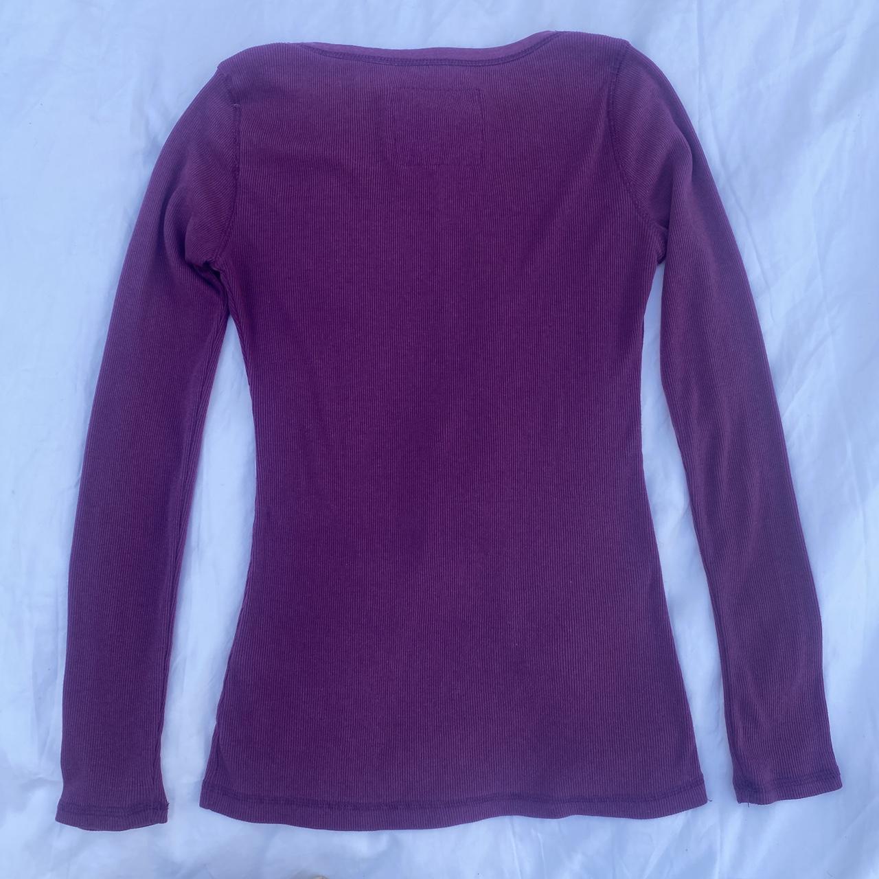 basic purple thermal - Depop
