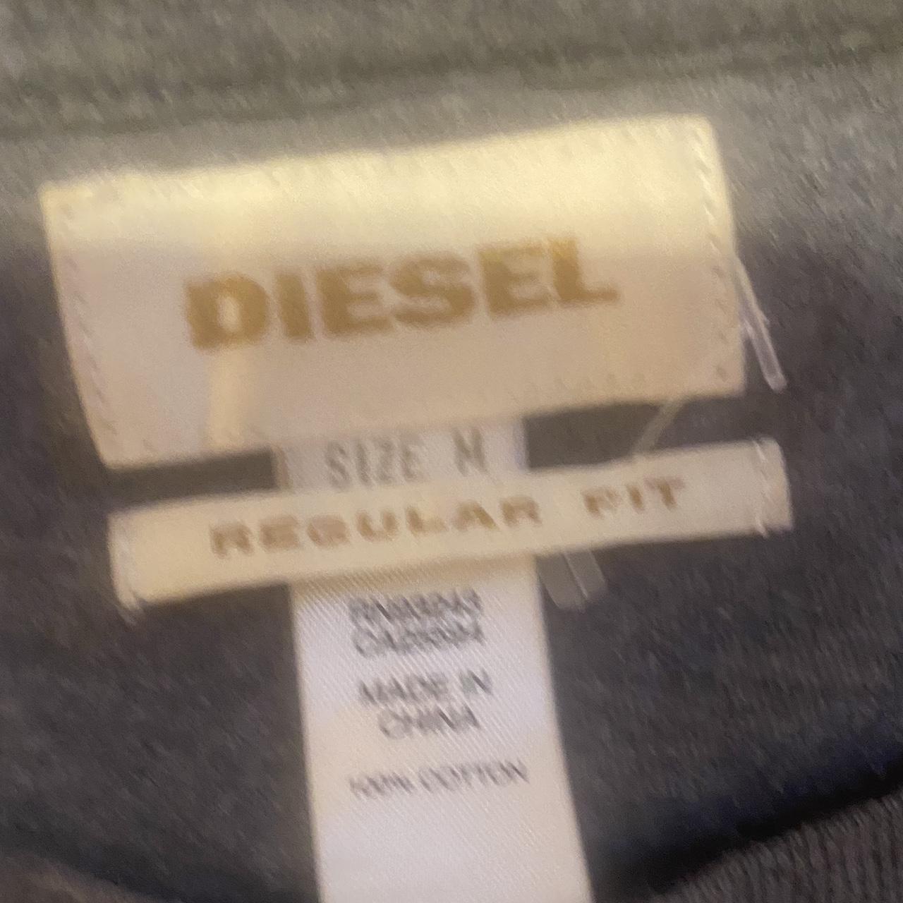 Grey Diesel Tee - Depop