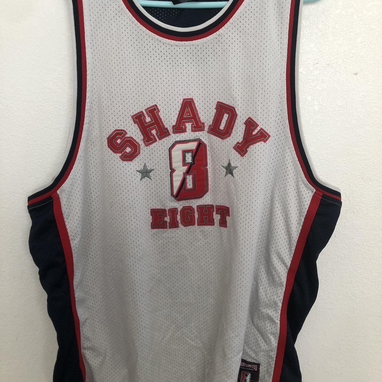 Vintage Y2K Eminem 8 Mile Shady Ltd Mesh Basketball... | Depop