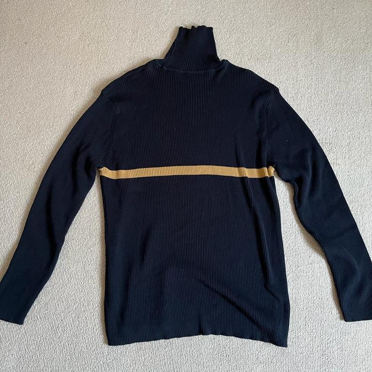 Men’s dark blue polo neck from Urban Outfitters... - Depop