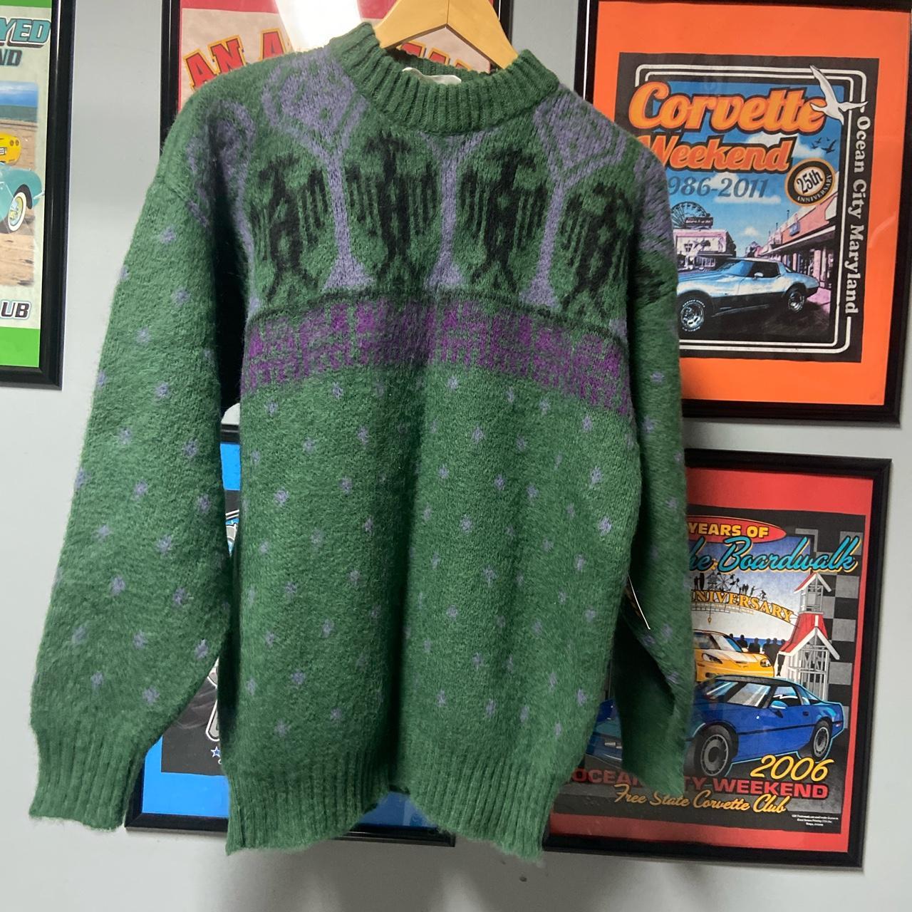 Vintage wool Les-Knit 100% wool Brand new Knit wool... - Depop