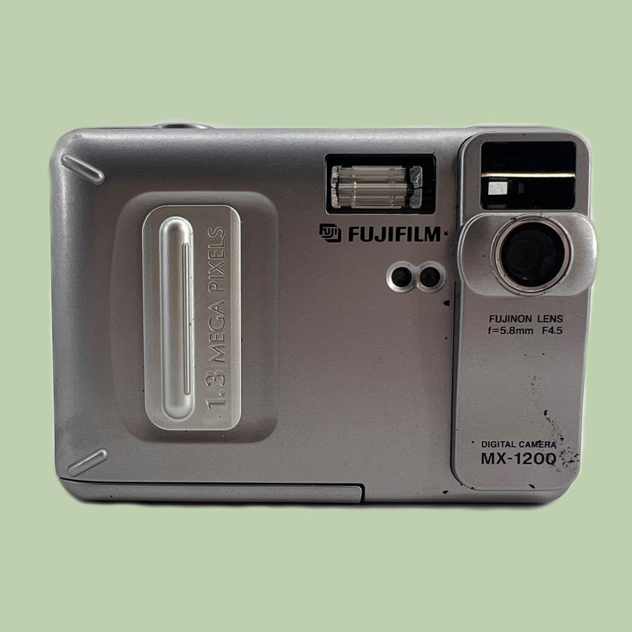 FujiFilm MX-1200 Digital Camera Silver 1.3mp, built... - Depop
