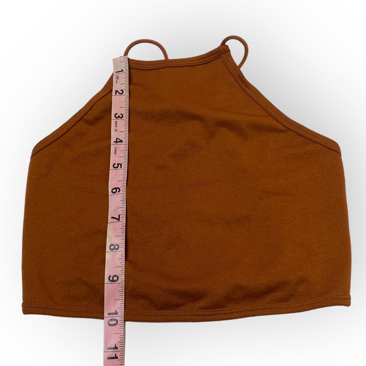 Forever 21 Rust Color Crop Tank Top- size... - Depop