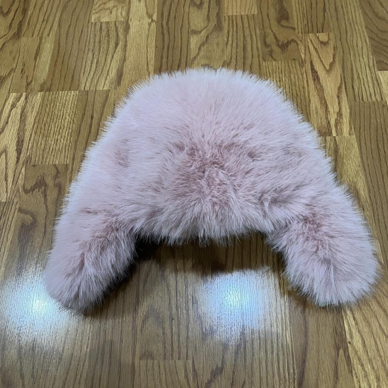 Pink ushanka Tyler the creator y2k... | Depop