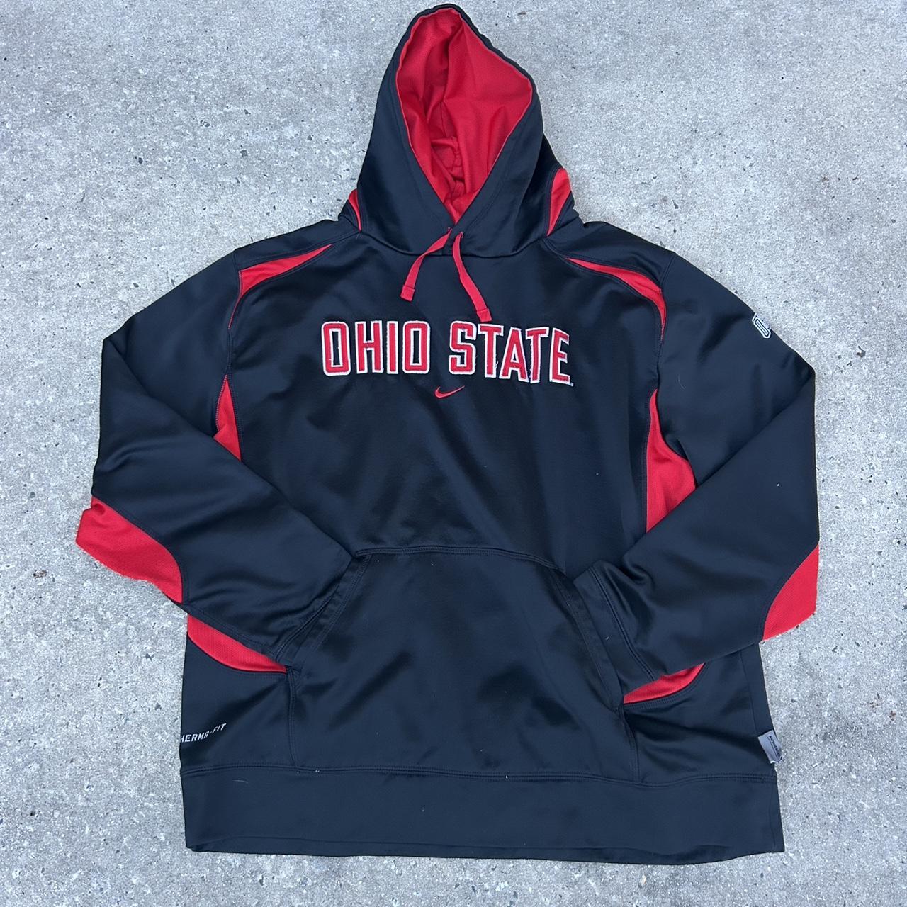 XL Nike center swoop Ohio State Buckeyes hoodie... | Depop