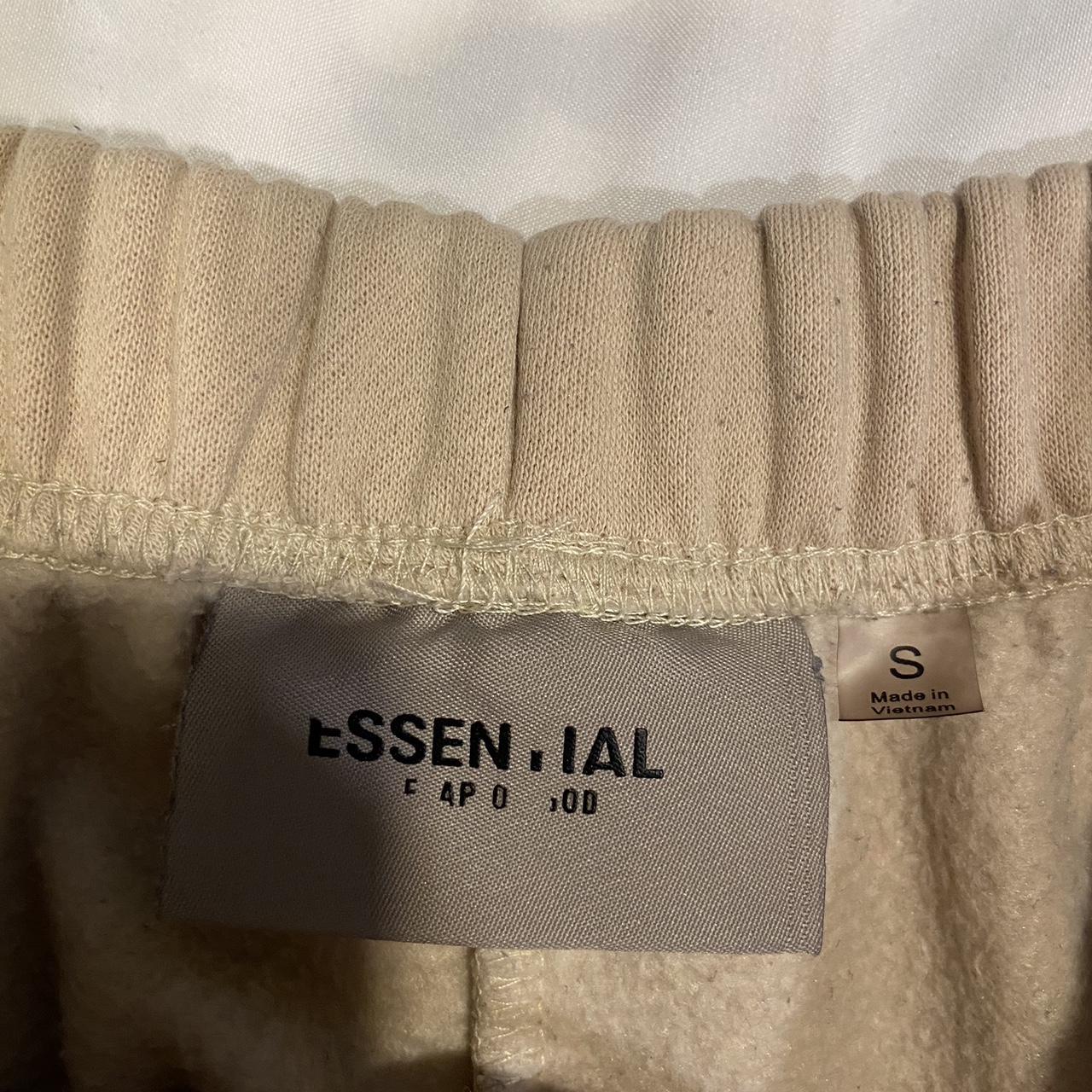 Essentials Tan Sweats - Depop
