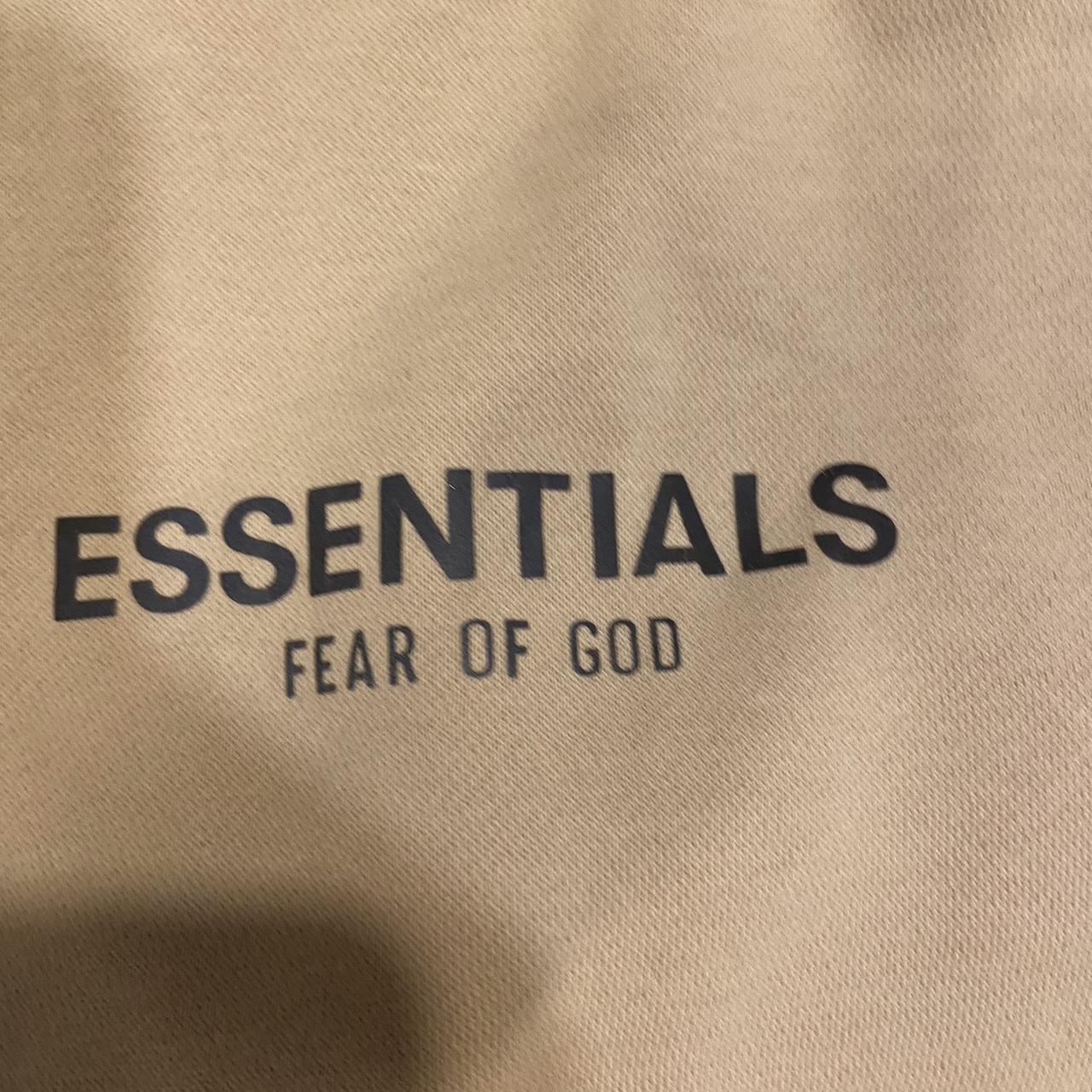 Essentials Tan Sweats - Depop