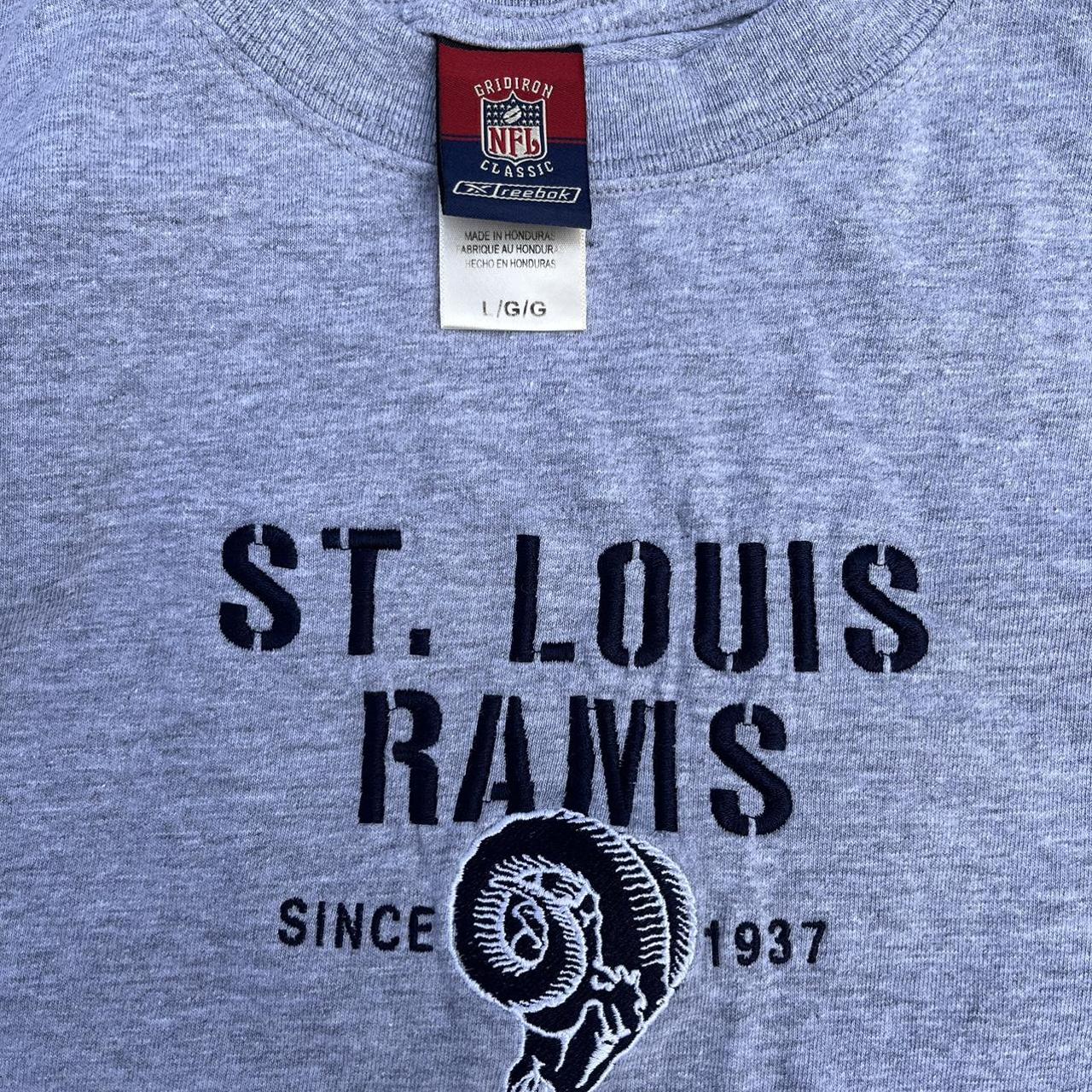 Vintage Reebok NFL Gridiron Classic ST. Louis Rams... - Depop
