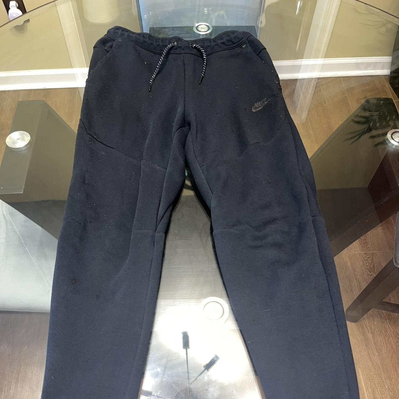 Nike Tech Pant Fleece Black In good condition no... - Depop