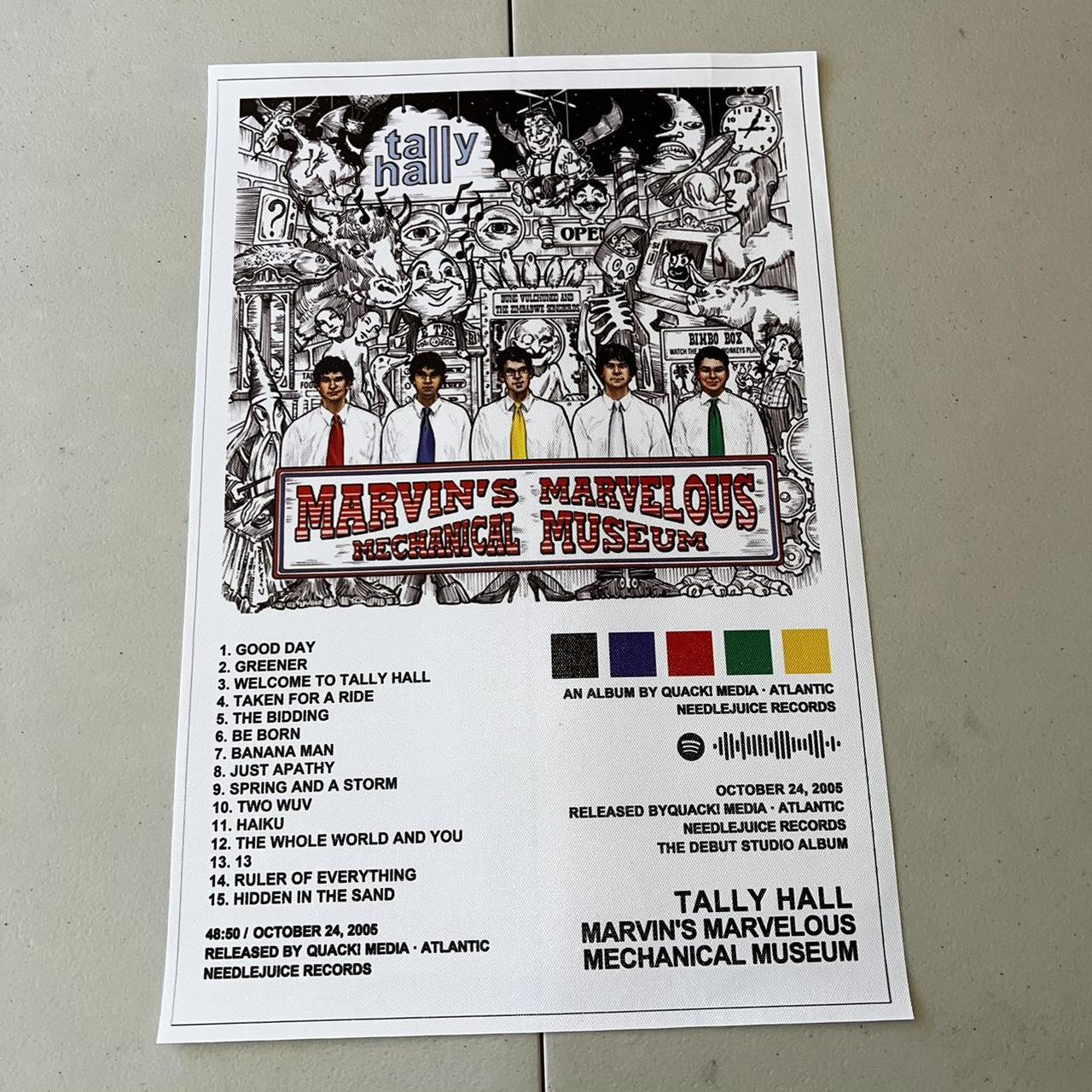 Tally Hall Rock band - MARVIN'S MARVELOUS MECHANICAL... - Depop