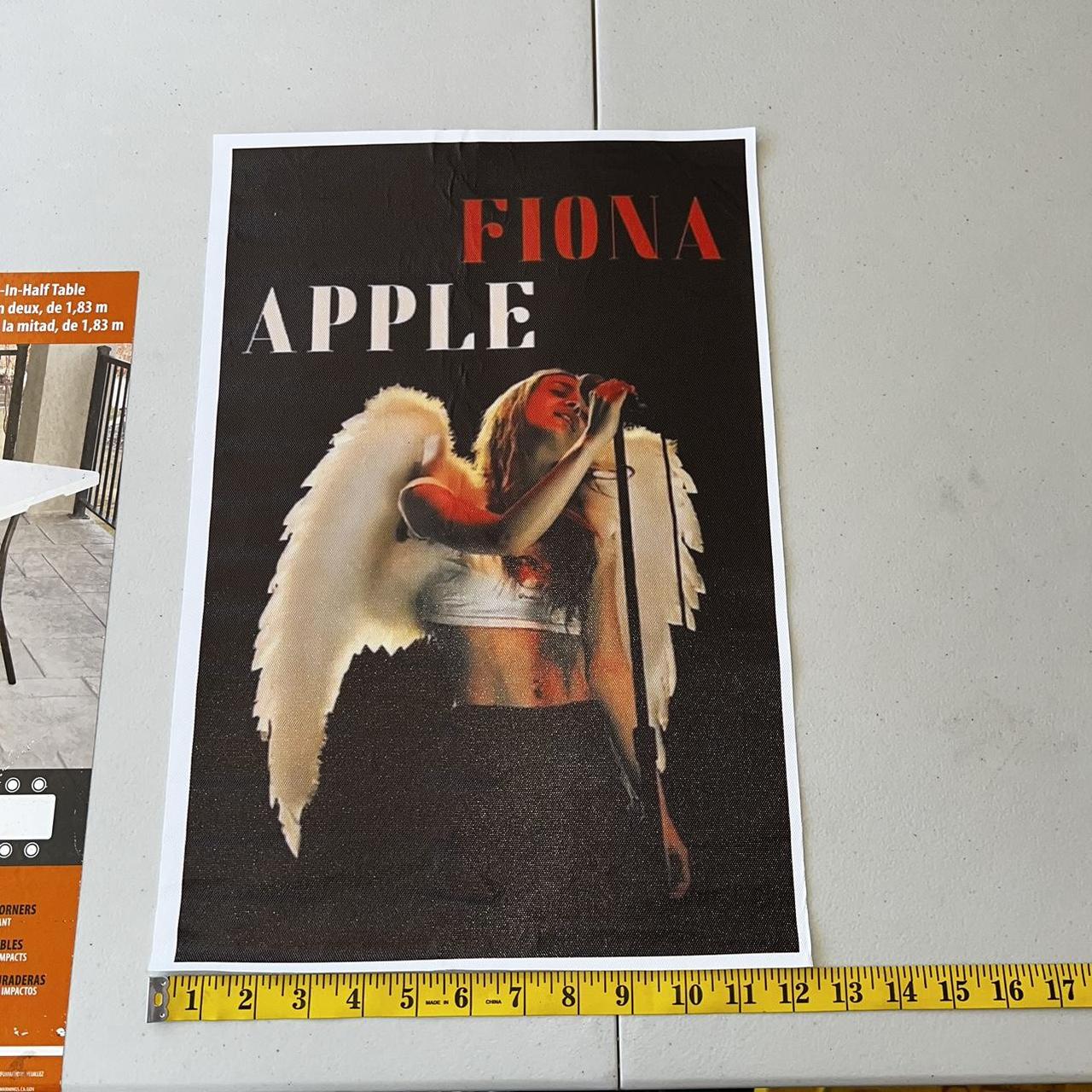 Fiona Apple Music Artist poster with angel wings... - Depop