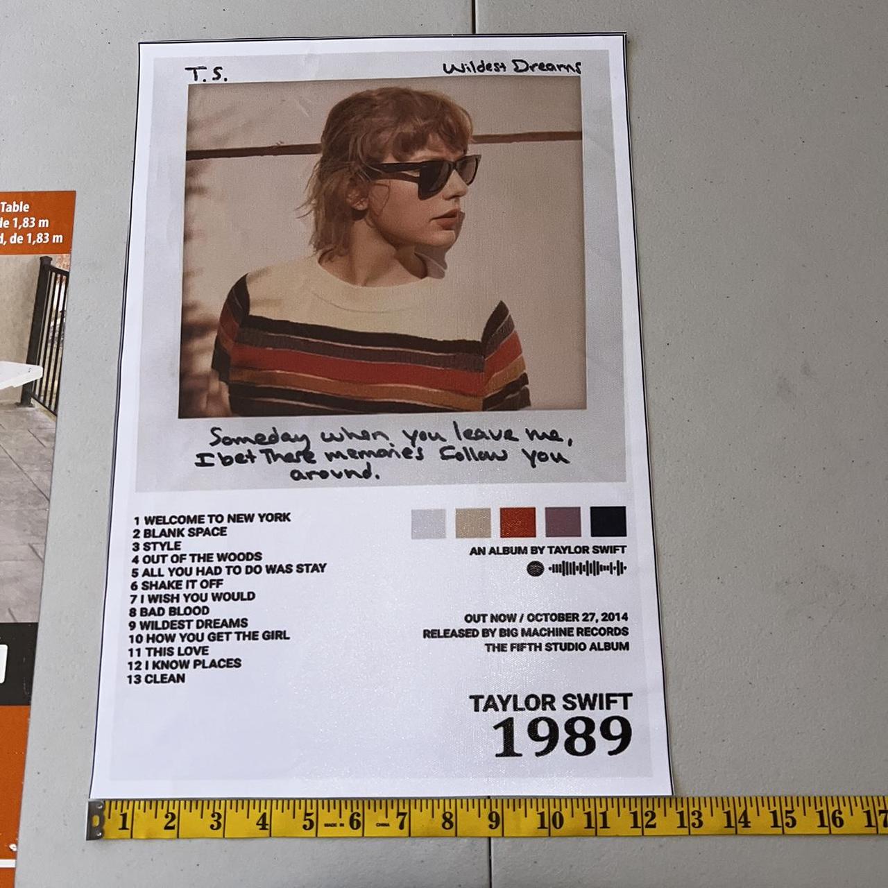 Taylor Swift - 1989 album poster #poster... - Depop