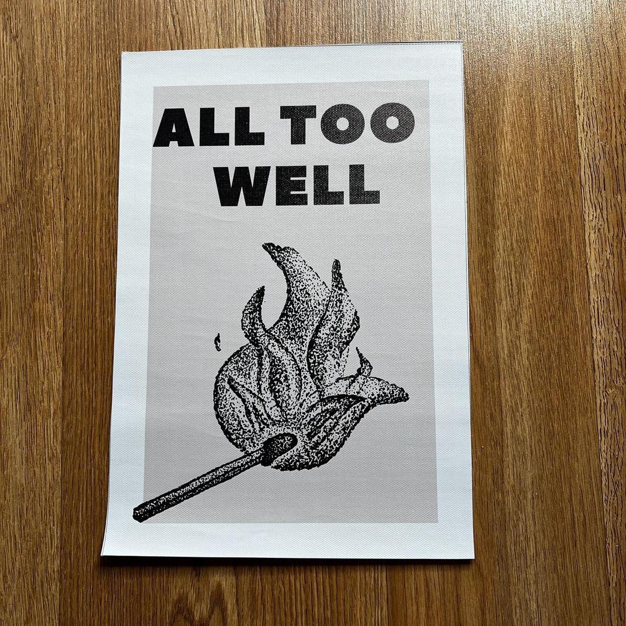 All Too Well poster #poster #alltoowell #walldecor... - Depop