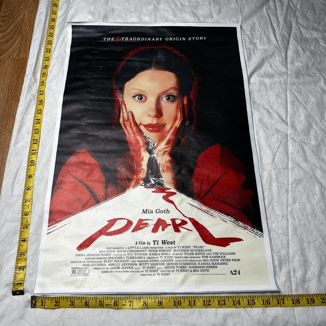 Pearl - Horror movie poster #poster #pearl... - Depop