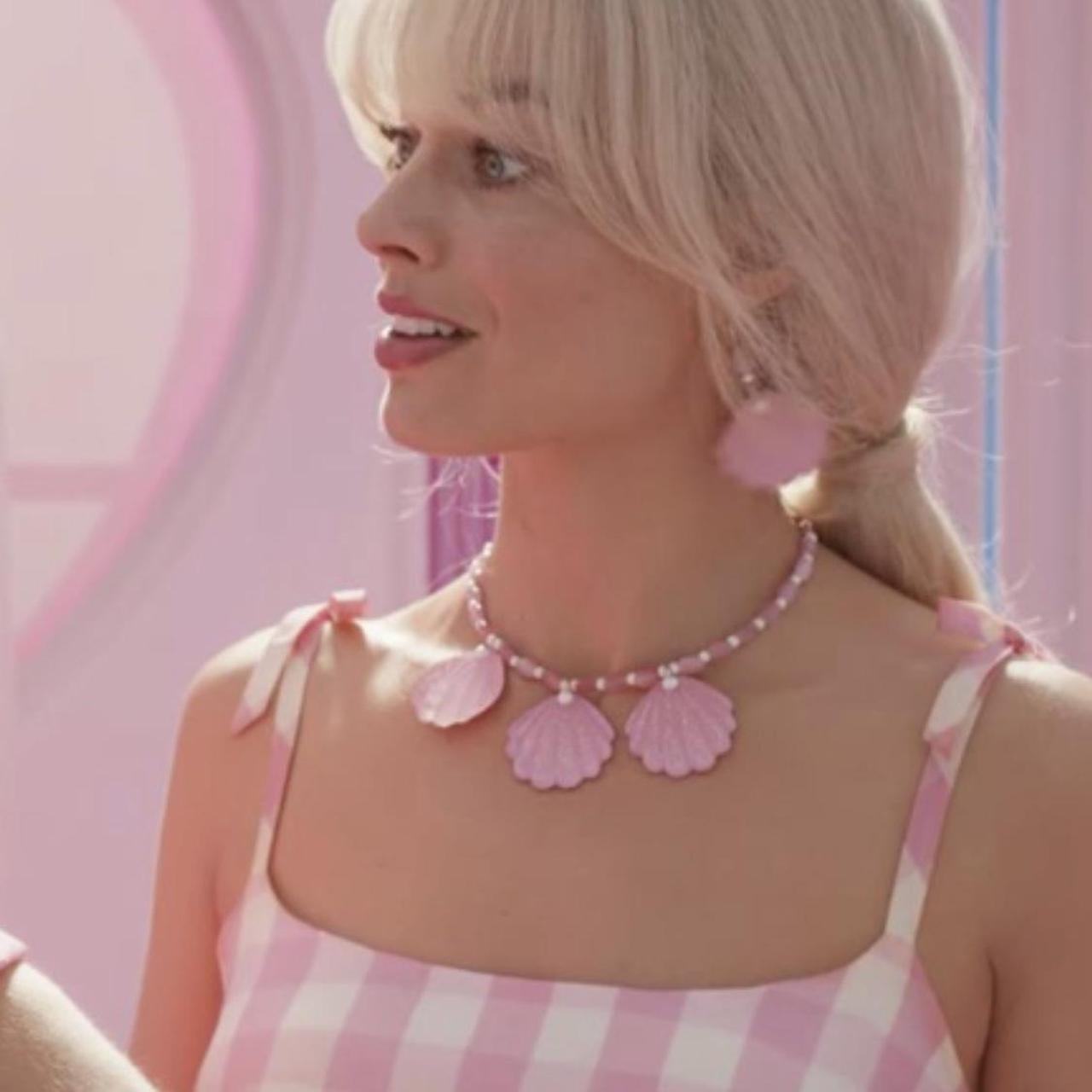 Barbie shell earrings perfect for the barbie... - Depop