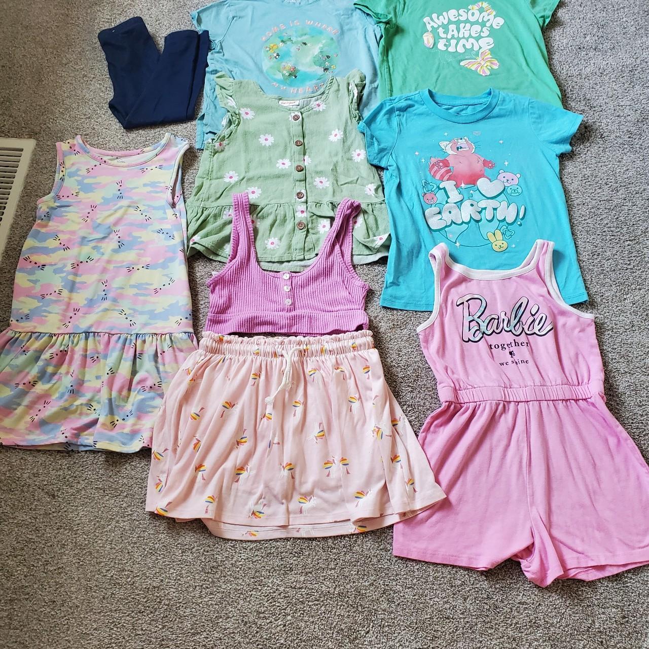 Girls clothes bundle of 9 pieces size 7 very good... - Depop