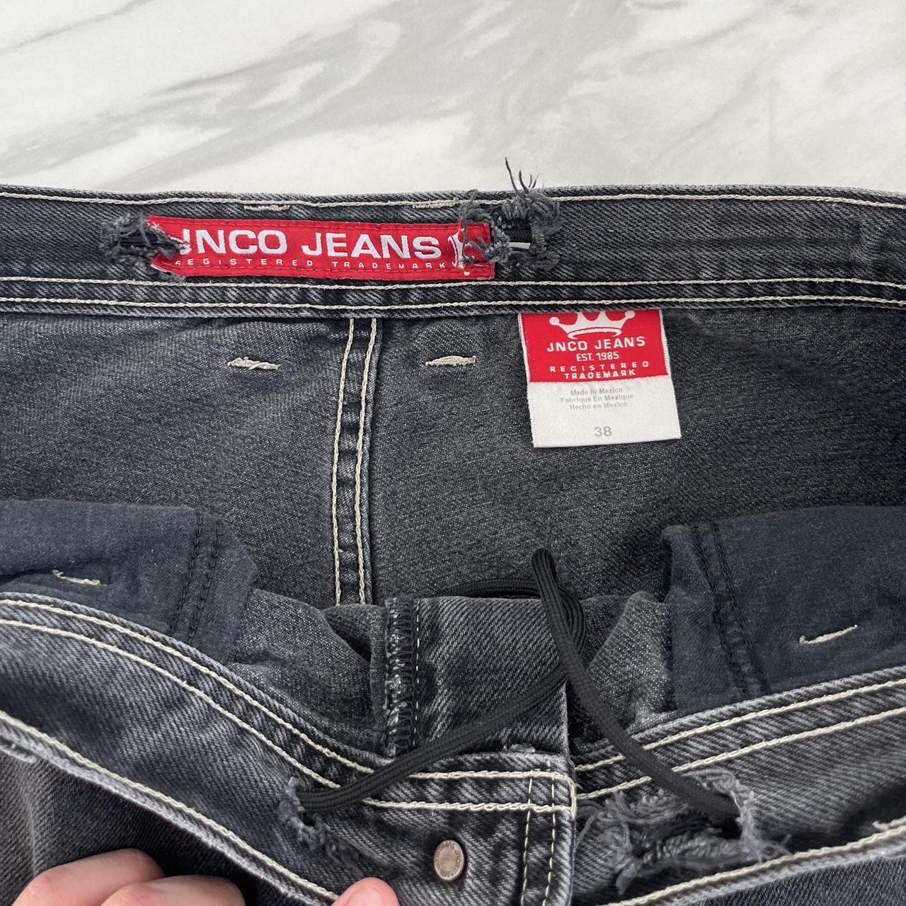 NFS. blue dragon jnco jorts! sick ass pair, size 38.... - Depop