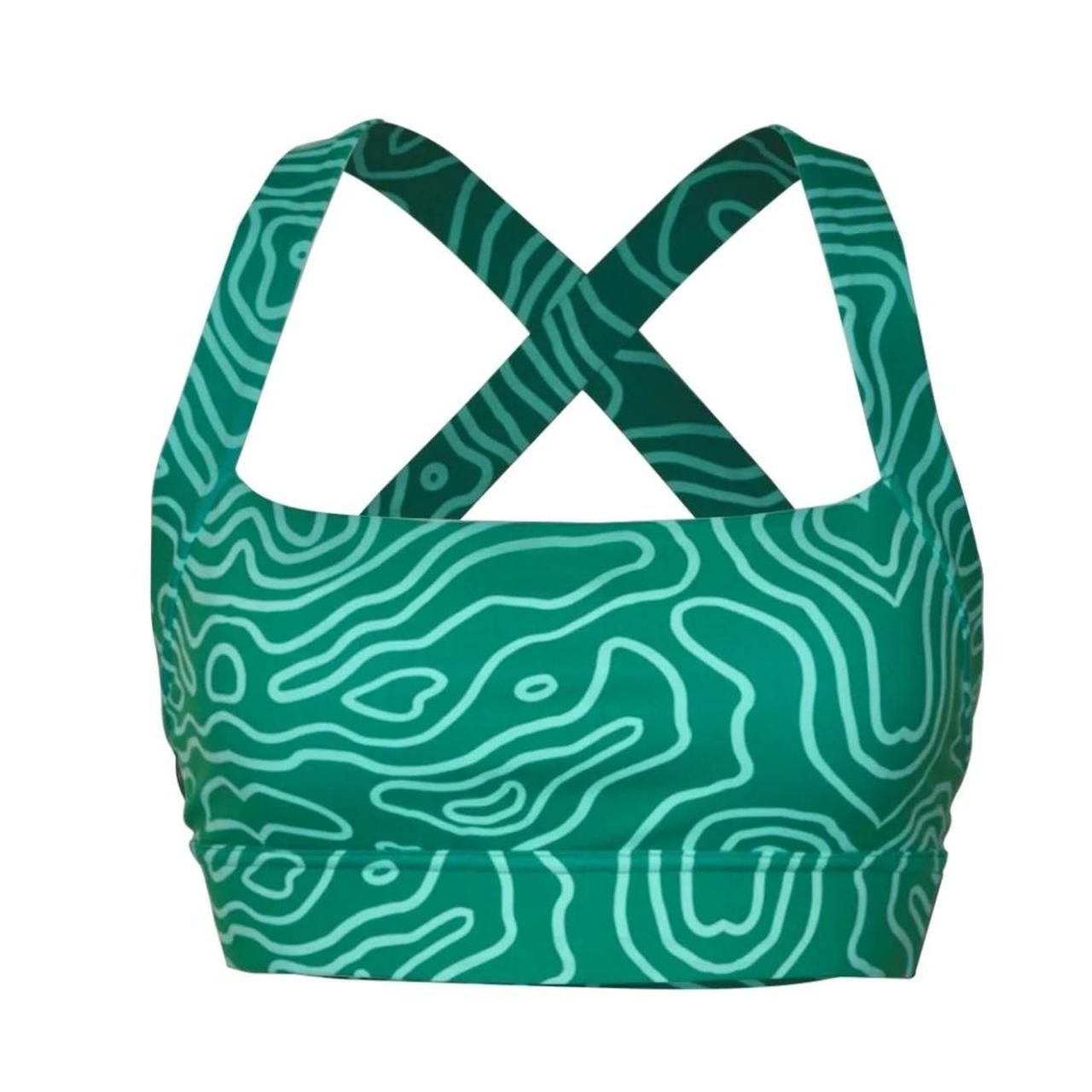 Salt Active Eadie Cross Back Sports Bra - Size... - Depop