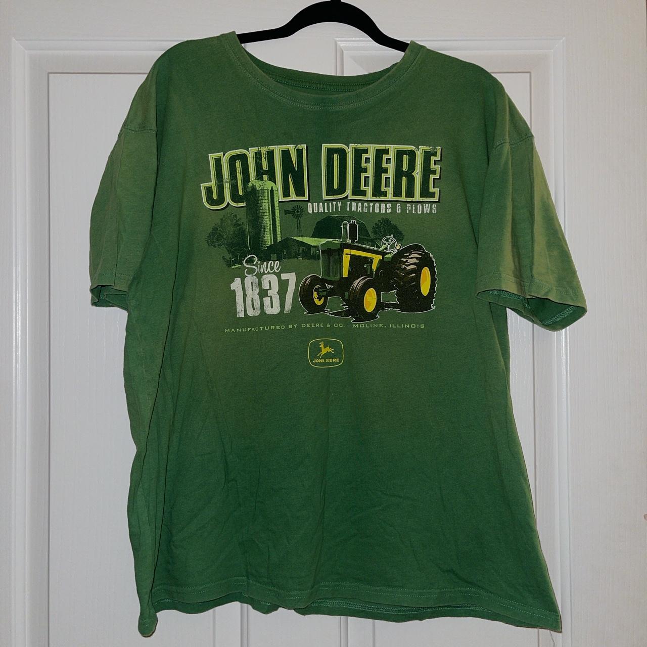 Vintage John Deere Shirt Size: X- Large -worn a few... - Depop