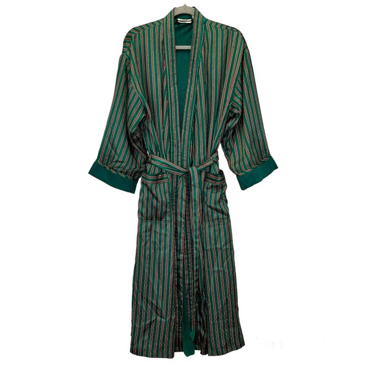 Victoria’s Secret Vintage Gold Label Robe with... - Depop