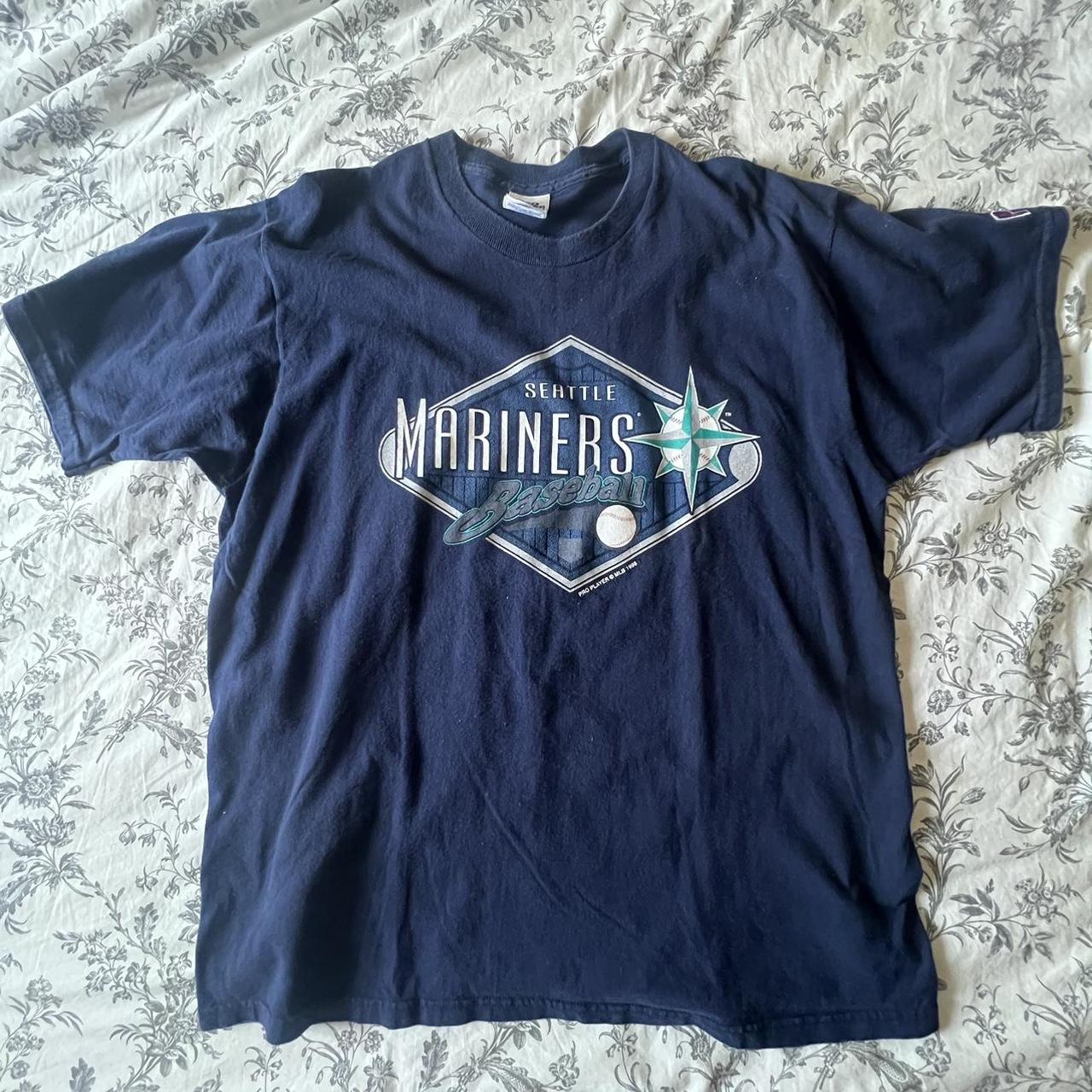Vintage Seattle Mariners T-Shirt -Seattle Mariners... - Depop