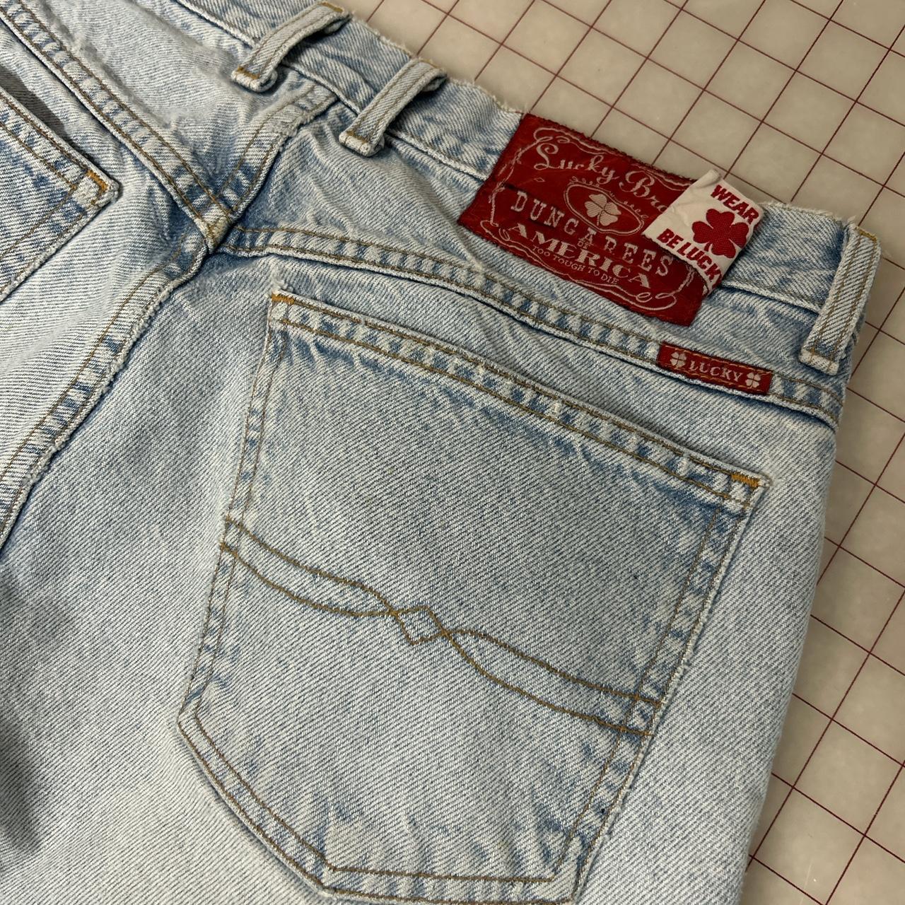 Jnco style Rare Red tag Lucky brand wide leg... - Depop