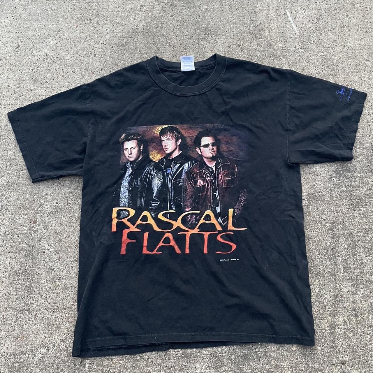 Rascal flatts tour t shirt 2004 Sz L #rascalflatts... - Depop