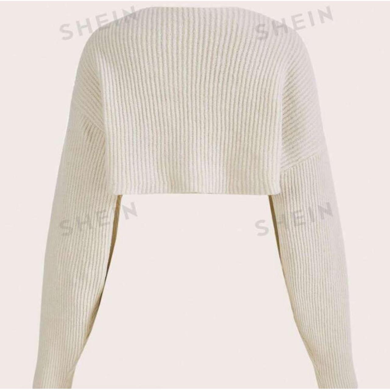 *Brand New* • Drop Shoulder Open Front Crop... | Depop