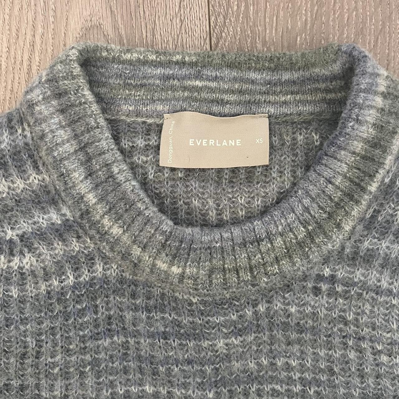 Beautiful multi color blue Alpaca Wool sweater from... - Depop